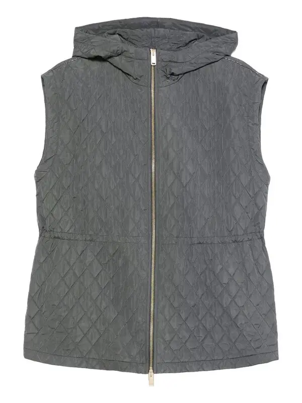 Fabiana Filippi Quilted Gilet - Green