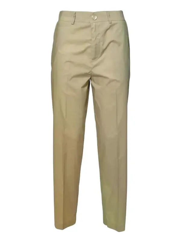 SOLOTRE Tapered Trousers - Neutrals