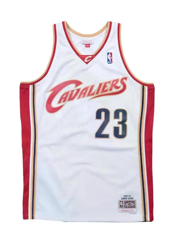 Mitchell & Ness X Nba Cleveland Cavaliers 03 Lebron James Swingman Tank Top - White