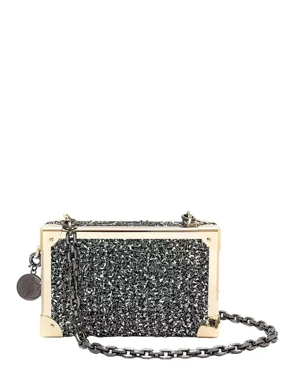 ISLA Trunk Clutch Bag - Gold