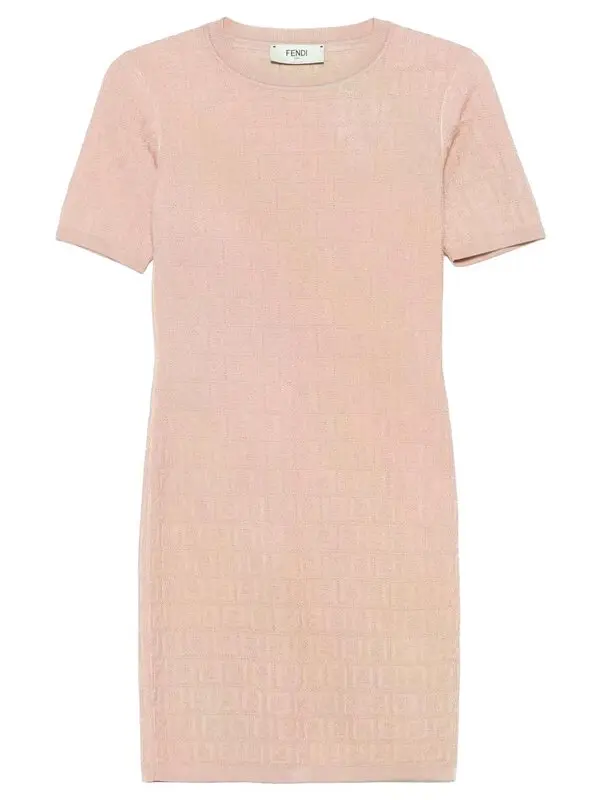 Fendi Mini Dress - Pink