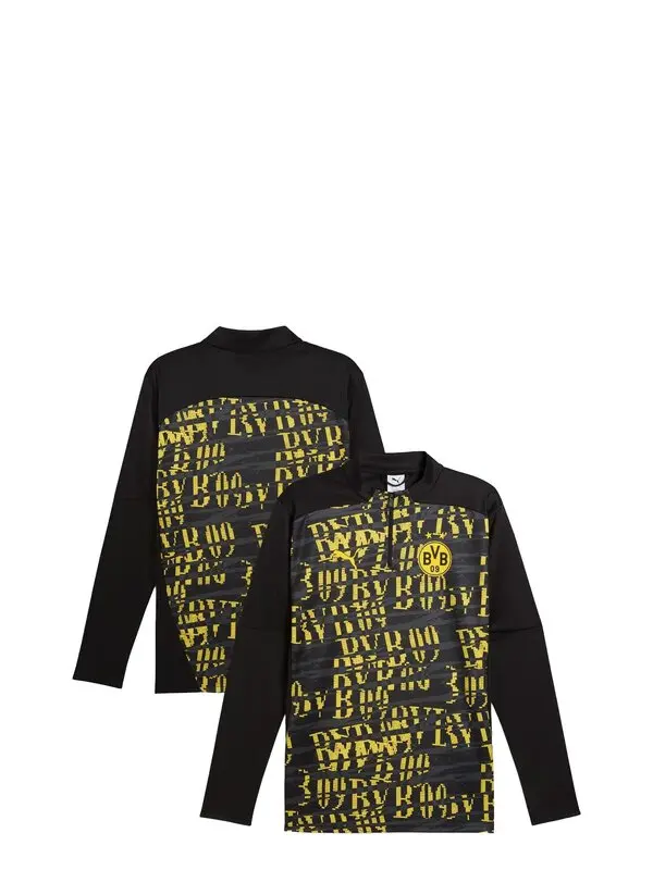 PUMA Borussia Dortmund 2024/25 Quarter-zip Top - Black