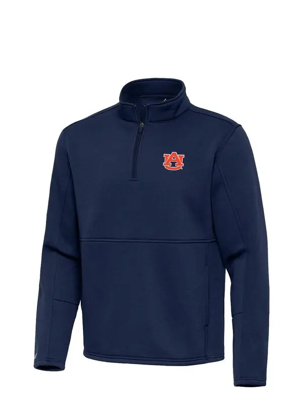 ANTIGUA Quarter-zip Pullover Jacket - Navy