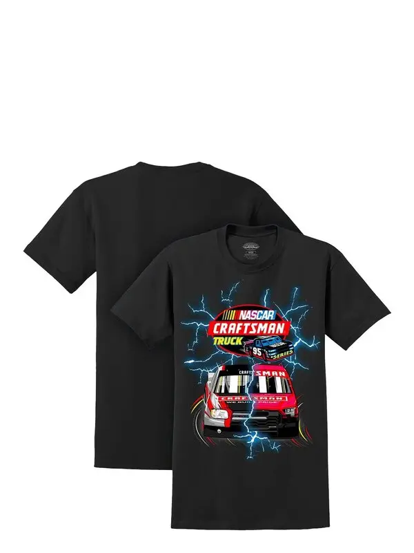 NASCAR Craftsmen Truck Series Lightning Tri-blend T-shirt - Black