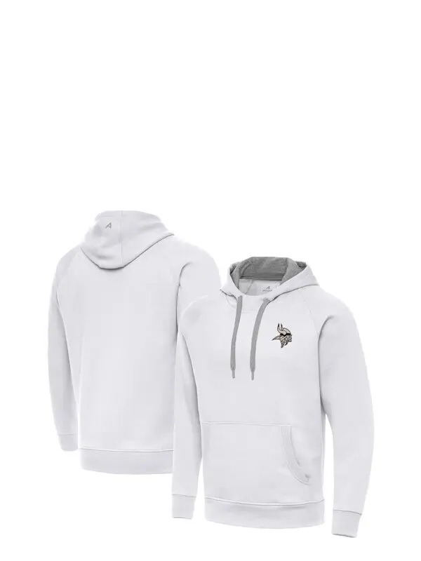 ANTIGUA Minnesota Vikings Victory Pullover Hoodie - White