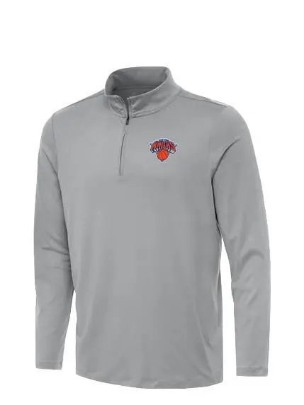 ANTIGUA Quarter-zip Top - Gray