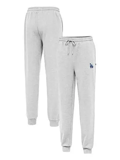 ANTIGUA Los Angeles Dodgers Idol Jogger Pants - Heather Gray