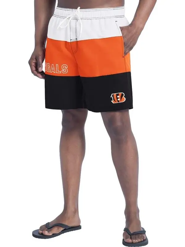 G-III SPORTS BY CARL BANKS Sunrise Volley Swim Shorts - Black