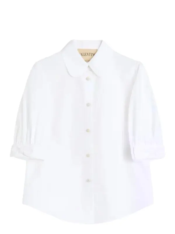 Valentino Garavani Cotton Popeline Shirt - White