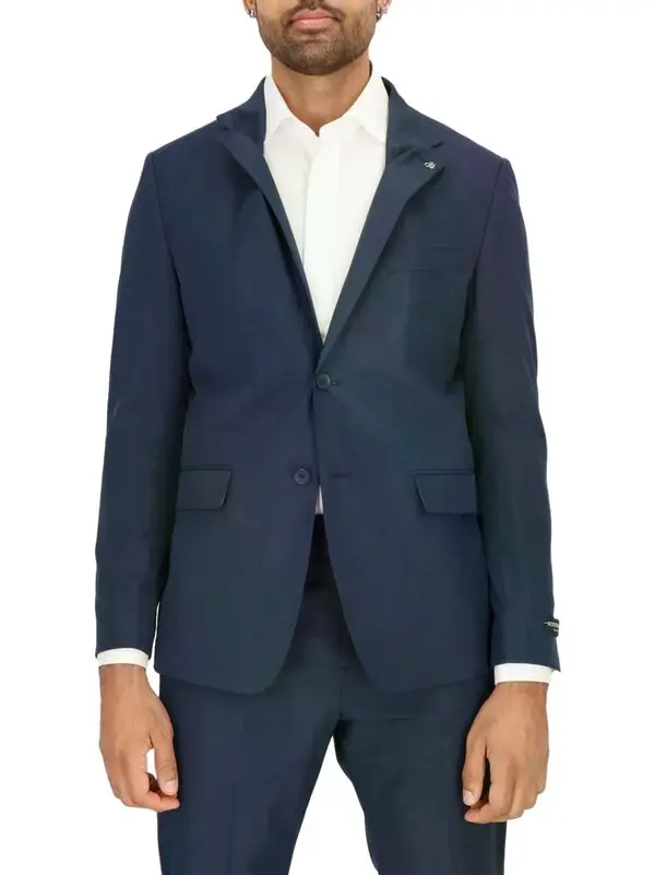 Scotch & Soda Single-breasted Blazer - Blue