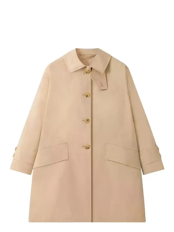 Mackintosh Humbie Button-up Coat - Neutrals