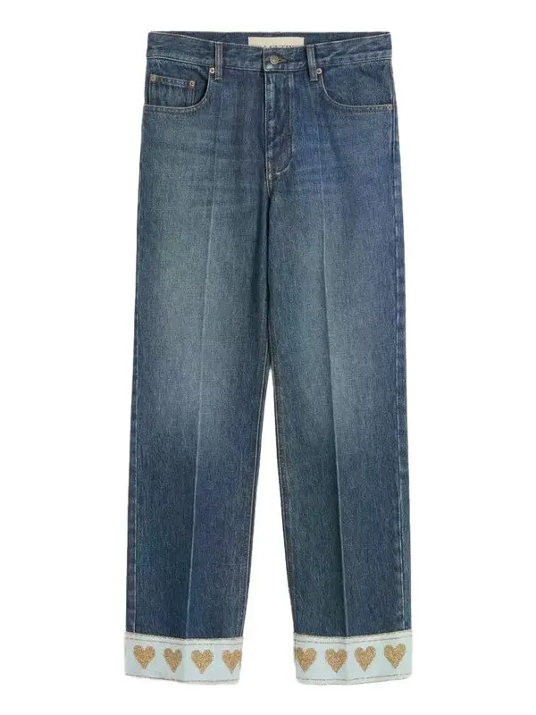 Valentino Garavani Denim Pants - Blue
