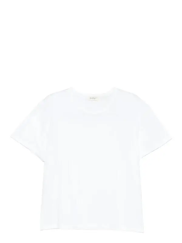 SECOND / LAYER Cotton T-shirt - White