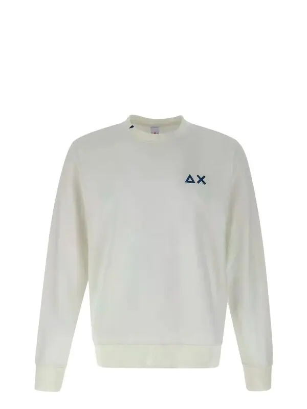 SUN 68 Cotton Sweatshirt - White