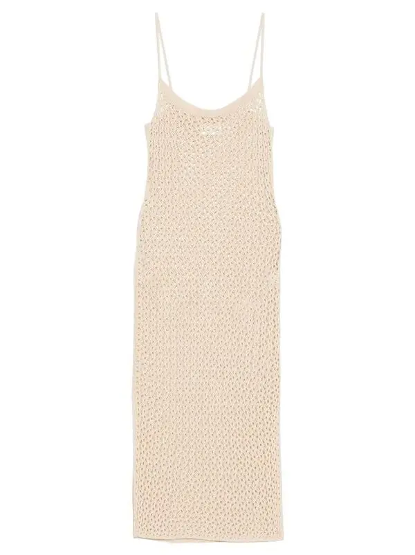 MALINA Knit Dress - Beige