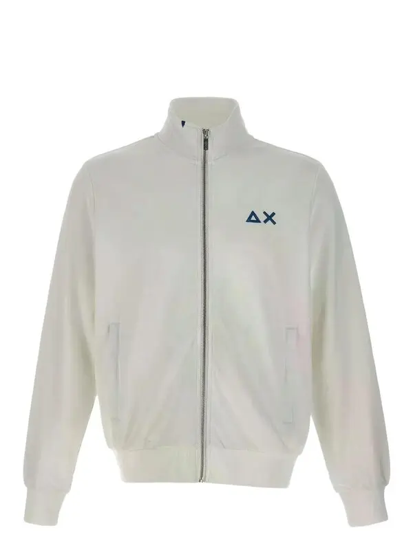 SUN 68 Athletic Zip-up Jacket - Neutrals