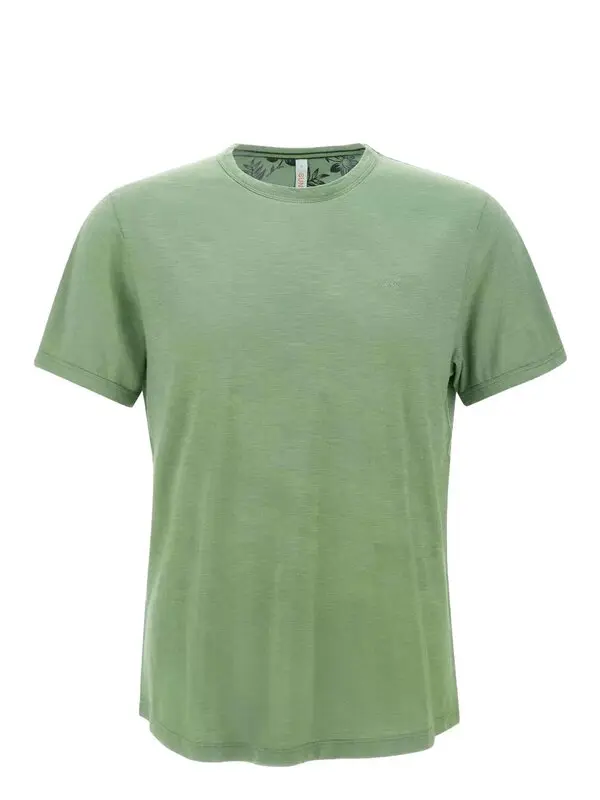 SUN 68 Crew-neck Short-sleeve T-shirt - Green