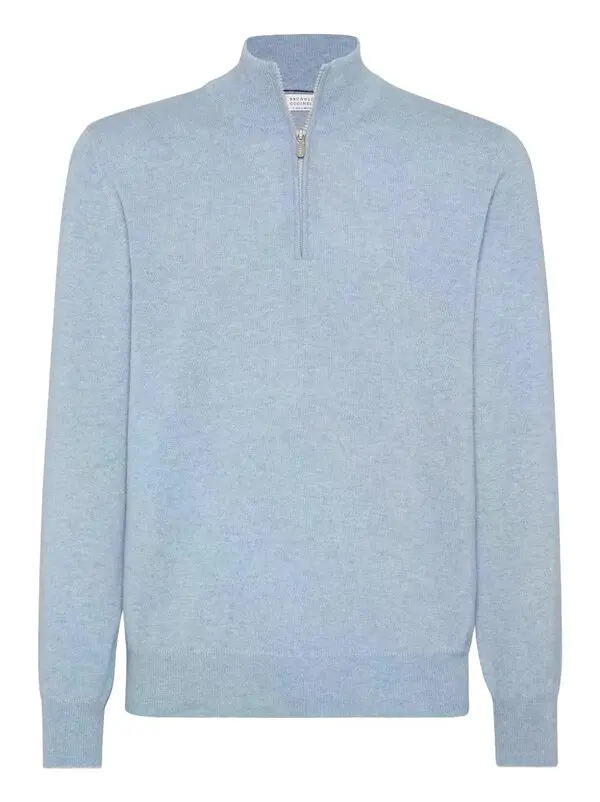 Brunello Cucinelli Cashmere Sweater - Blue