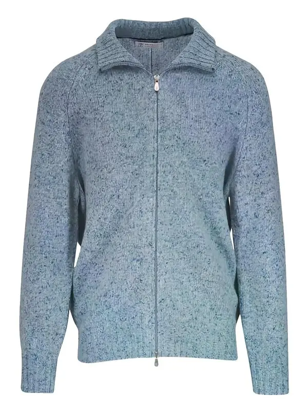 Brunello Cucinelli Cashmere Cardigan - Blue