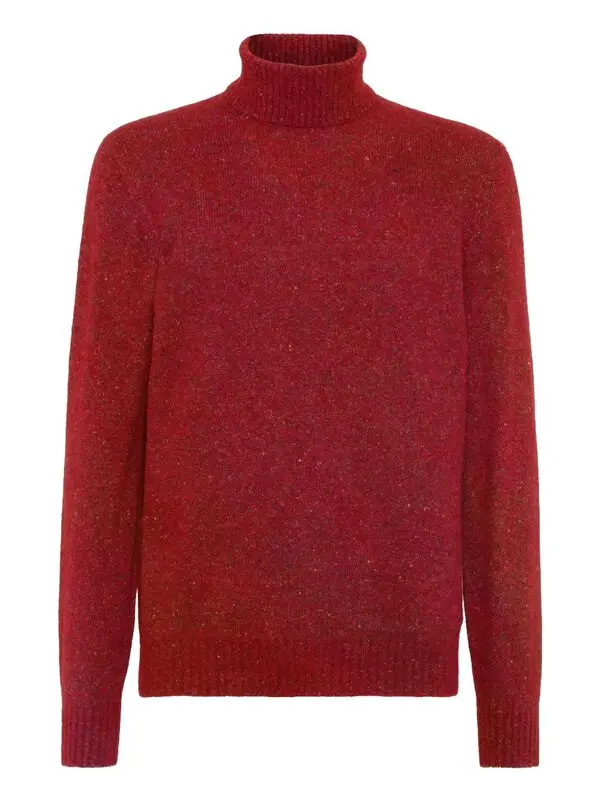 Brunello Cucinelli Knop Sweater - Red