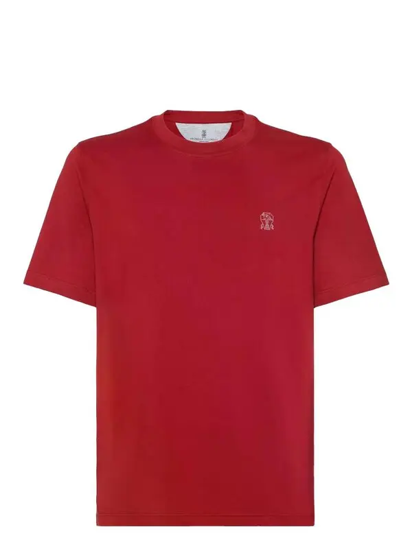 Brunello Cucinelli Cotton T-shirt - Red