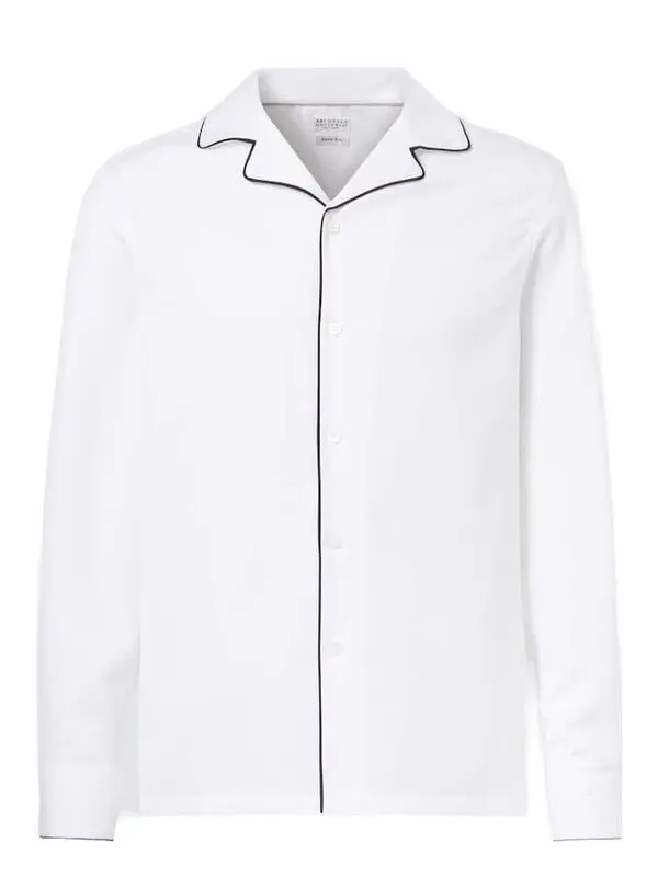 Brunello Cucinelli Cotton Shirt - White