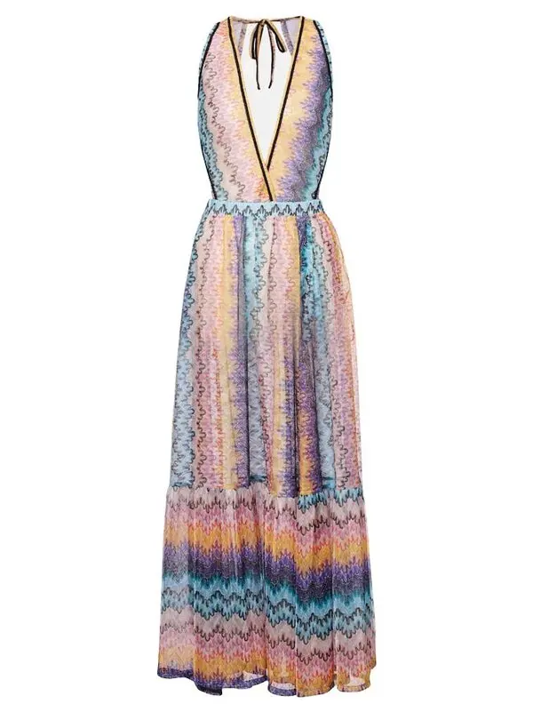 Missoni Wave Beach Dress - Multicoloured