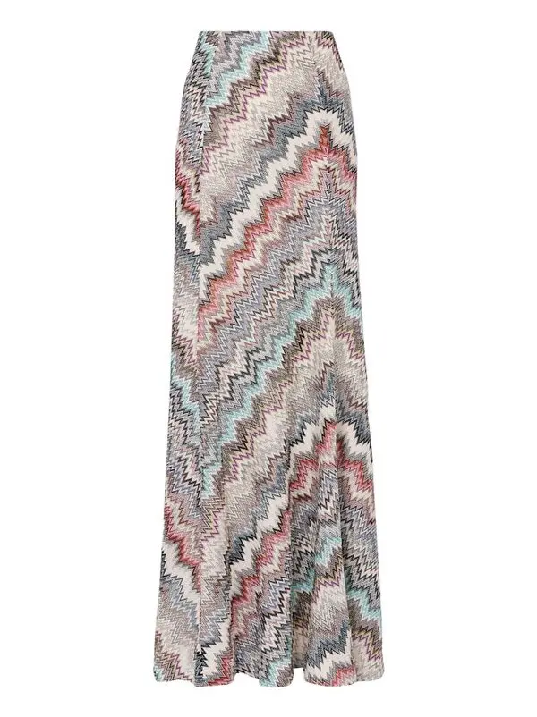 Missoni Zigzag Maxi Skirt - Multicoloured