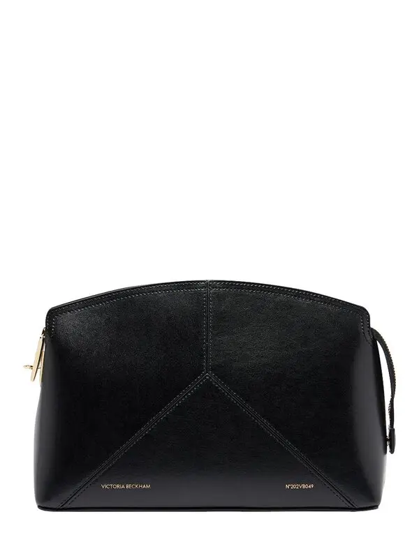 Victoria Beckham Leather Clutch - Black
