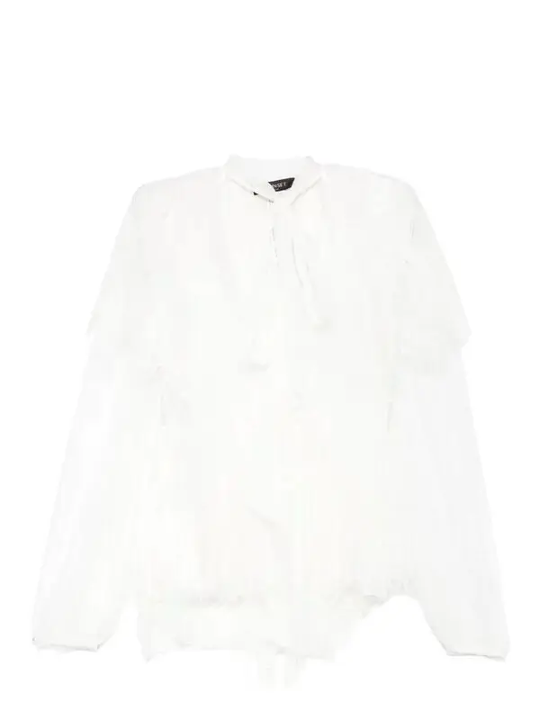 TWINSET Silk Blouse - White
