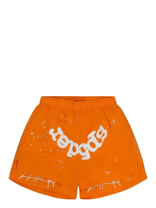 SP5DER Og Web Double Layer Short - Orange