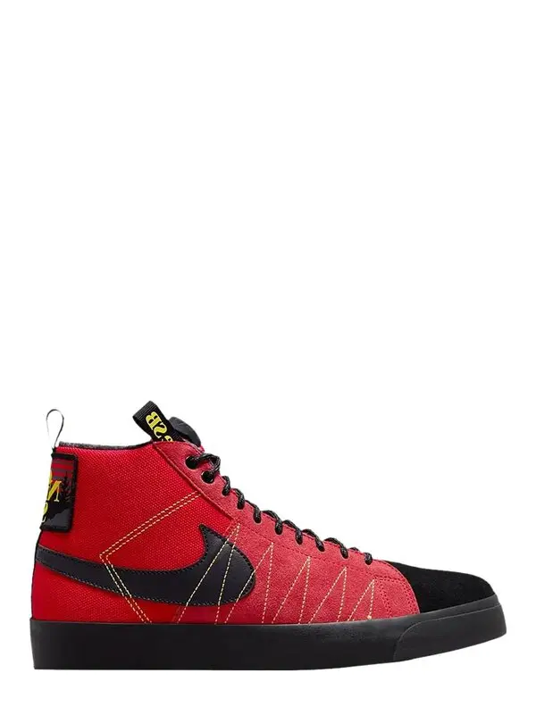 Nike Blazer Mid Premium Sb Acclimate Pack - Red