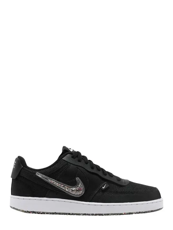 Nike Court Vision Low Premium Sneakers - Black