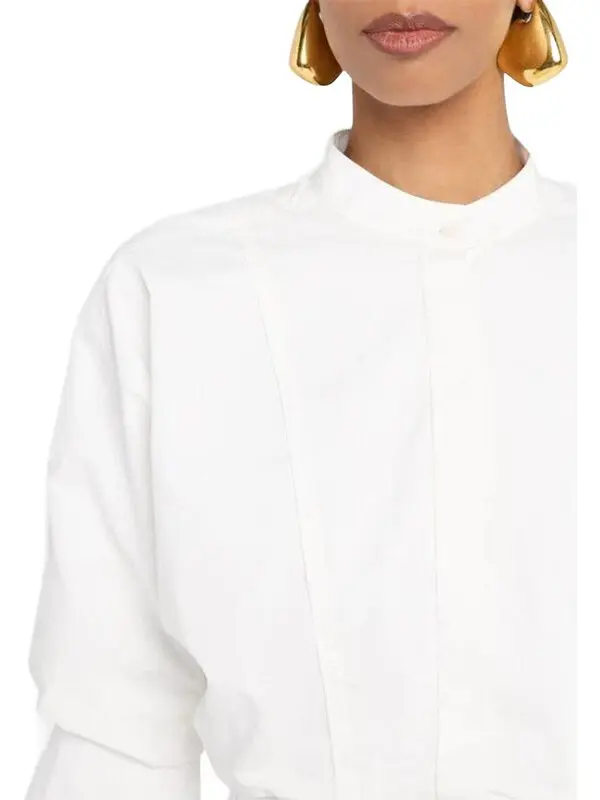 Simkhai Effie Bubble Mini Dress - White