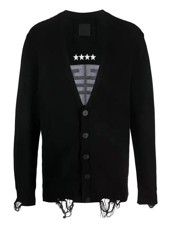 Givenchy 4g-motif Cotton Jumper - Black