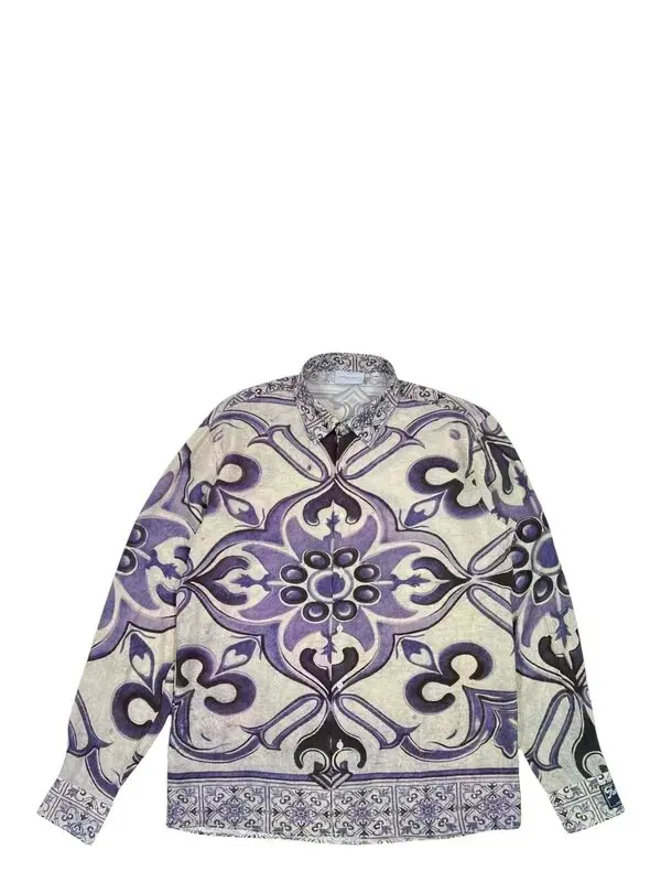 FAMILY FIRST Floral-print Shirt - Neutrals