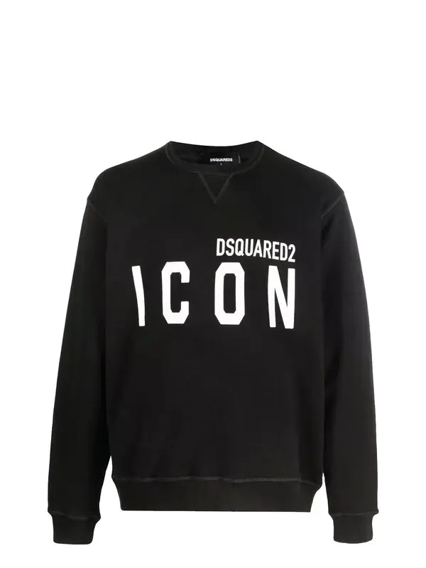 Dsquared2 Icon Crew Neck Sweatshirt - Black
