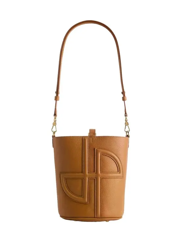 PATOU Small Jp Bucket Bag - Neutrals