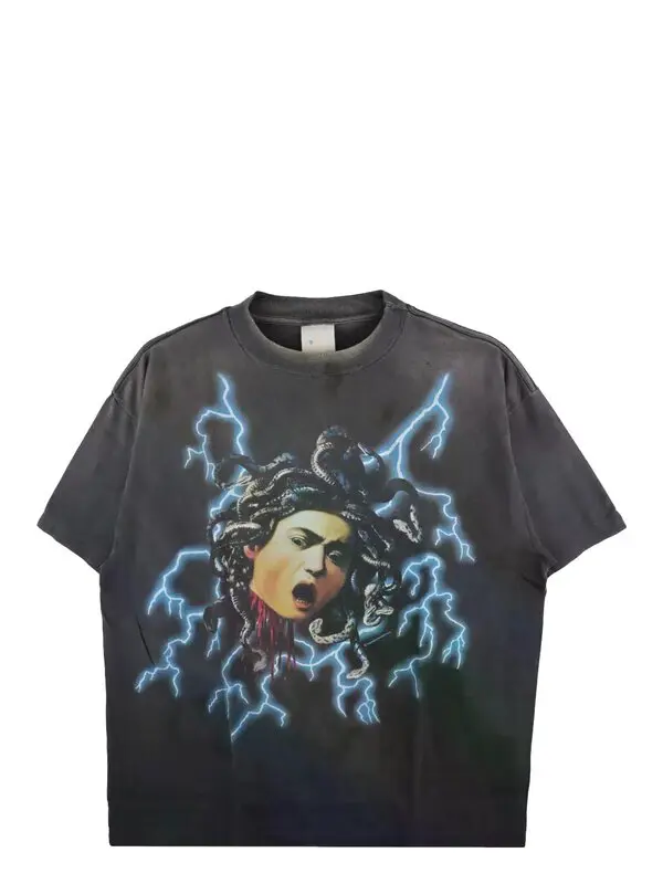 SAINT MXXXXXX Medusa T-shirt - Black