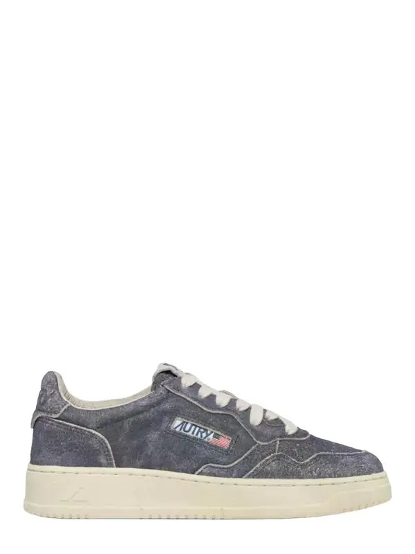 AUTRY Medalist Low Suede Sneakers - Blue