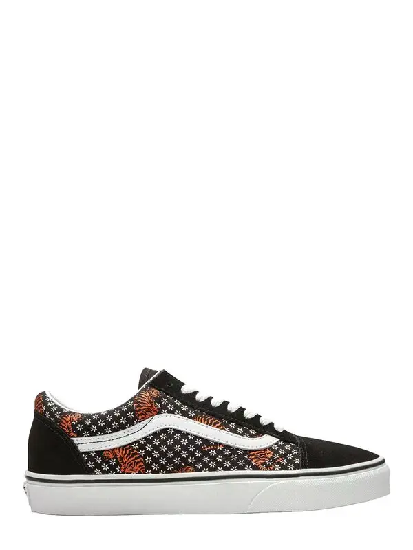 VANS Old Skool Tiger Floral Sneakers - Black