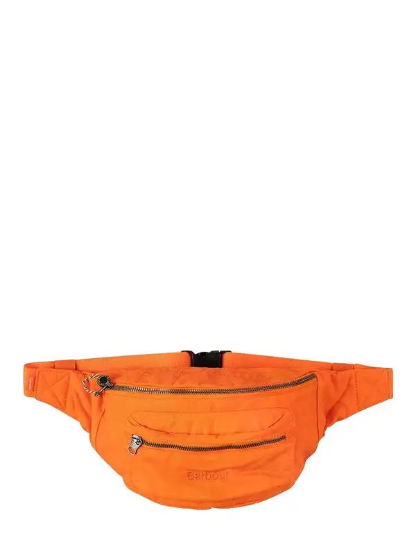 Supreme X Barbour Waxed Cotton Belt Bag - Orange