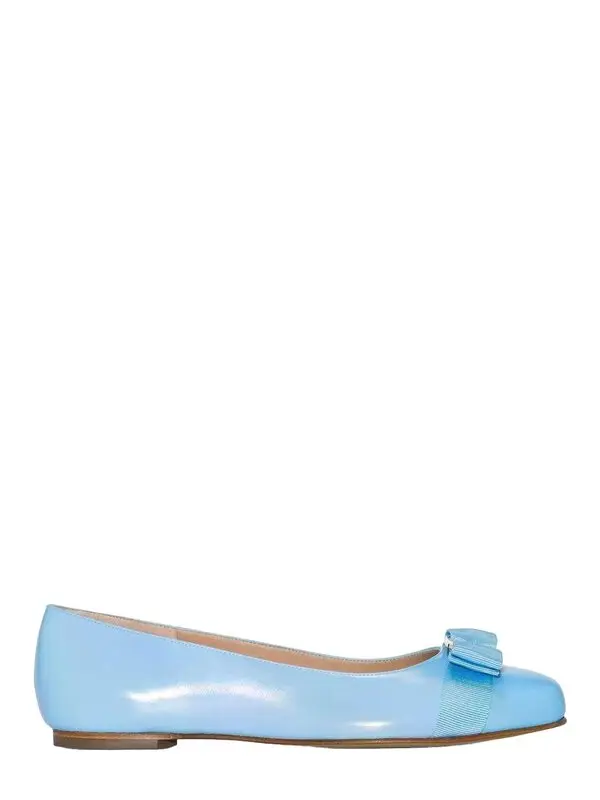 FERRAGAMO Varina Ballerina Shoes - Blue