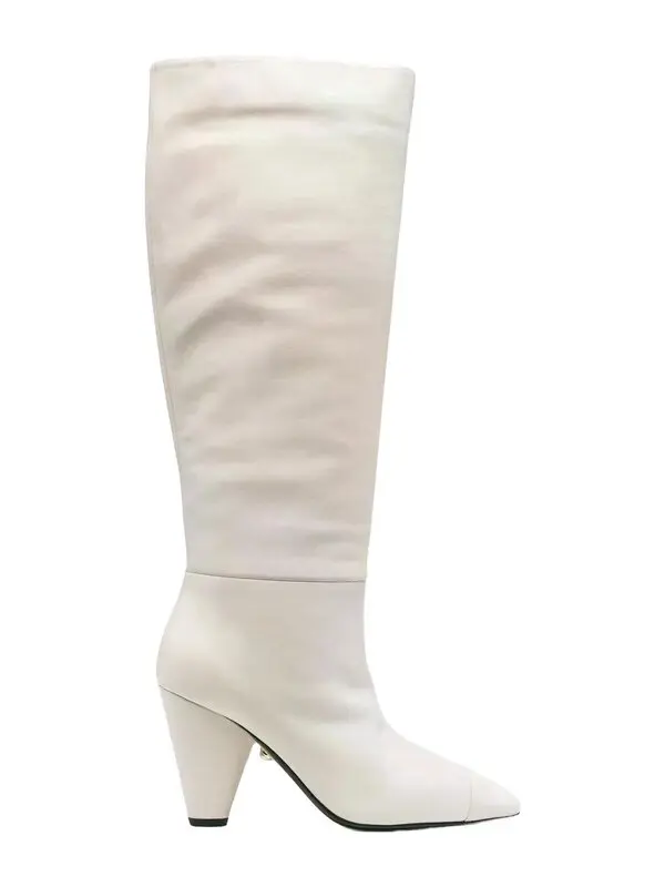 ALEVI MILANO Knee-length Cone-heel Boots - Neutrals