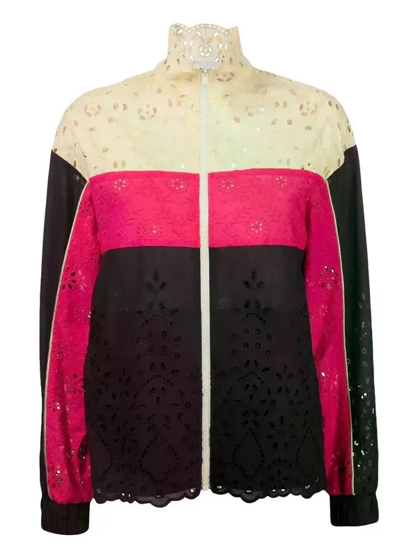 Goen.j Colour-block Track Jacket - Multicolour