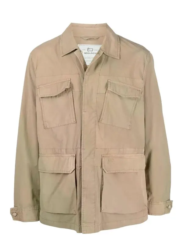 Woolrich Crew Field Cotton Jacket - Brown