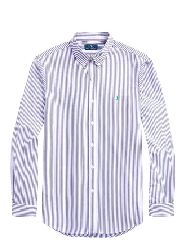 Polo Ralph Lauren Polo Pony-embroidered Striped Shirt - White