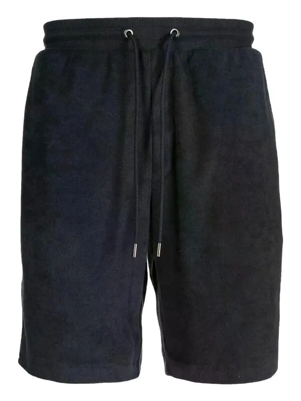 Michael Kors Cotton-blend Terry-cloth Shorts - Blue
