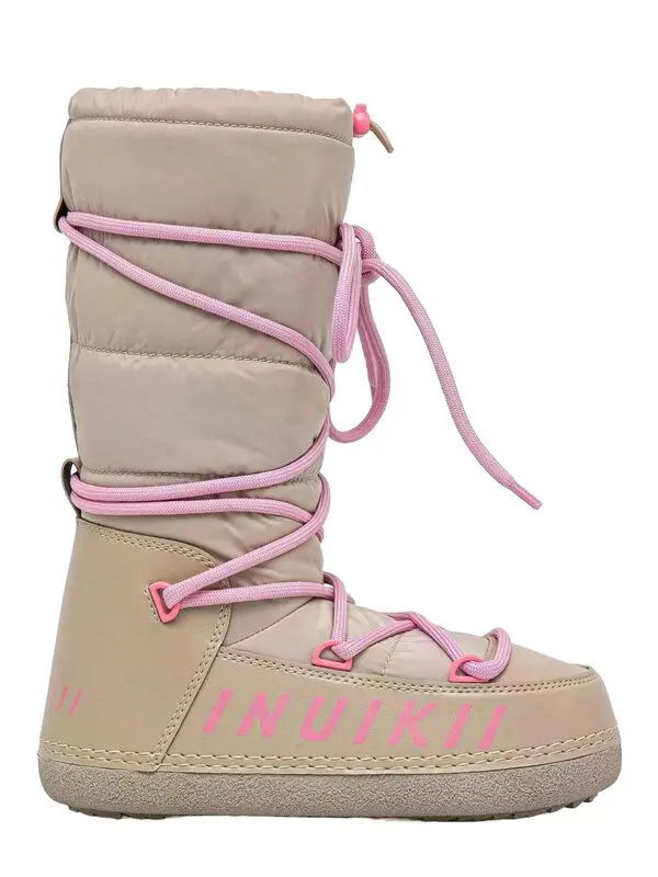 Inuikii Logo Snow Boots - Neutrals