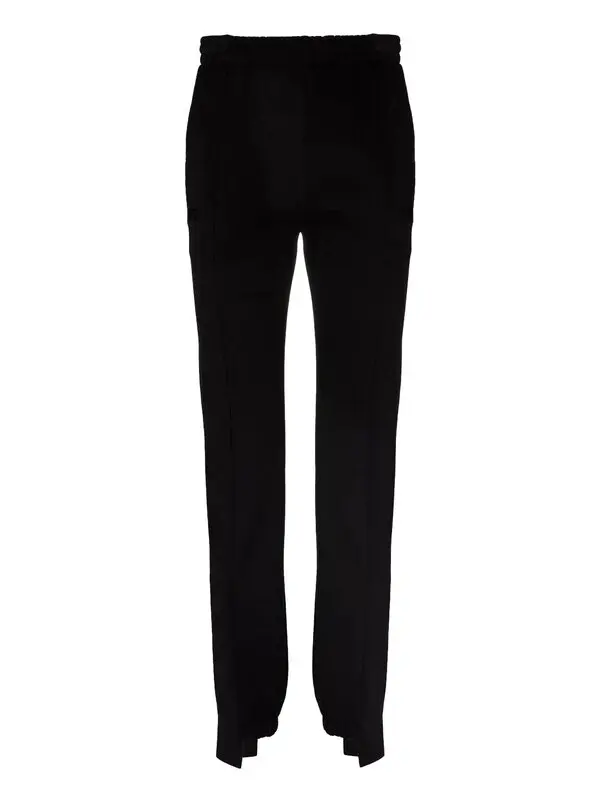Vetements Embroidered Logo Track Pants - Black